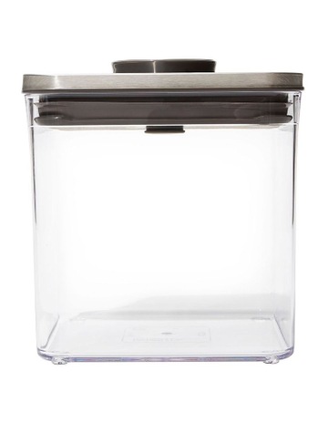 OXO Pop 2.0 1.0L Steel Small Square Short Container | MYER