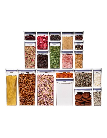 OXO Pop Mini Container Set 4 Piece in Clear | MYER