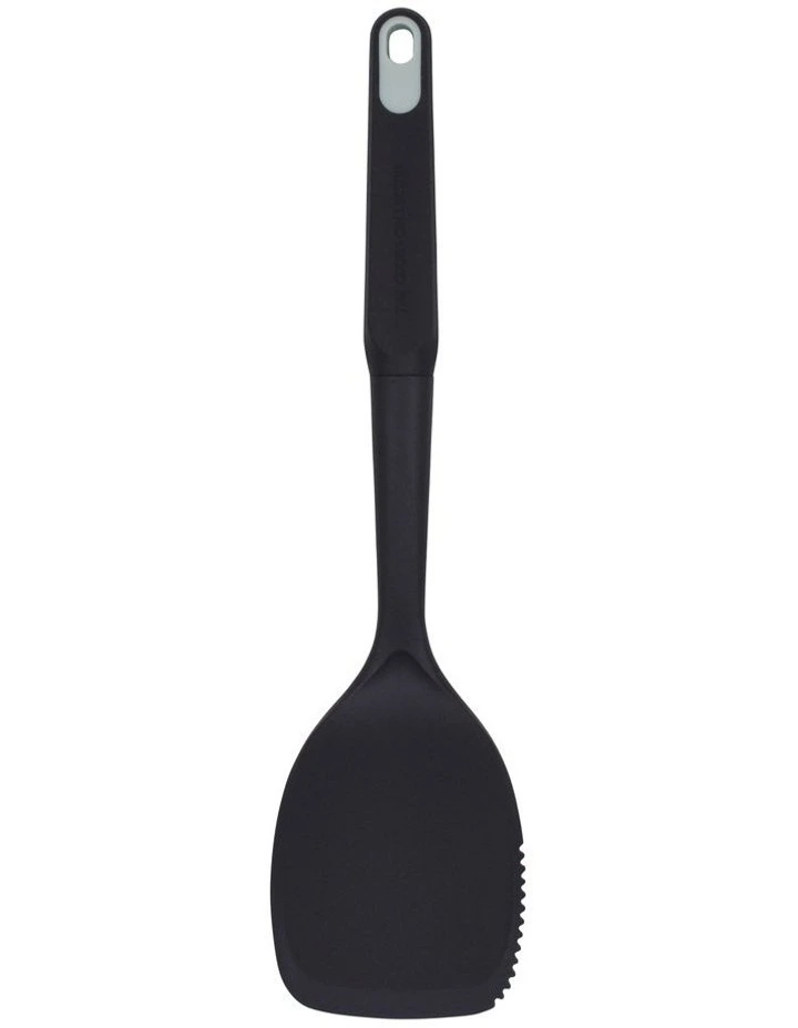 The Cooks Collective Nylon Solid Turner 35cm in Black | MYER