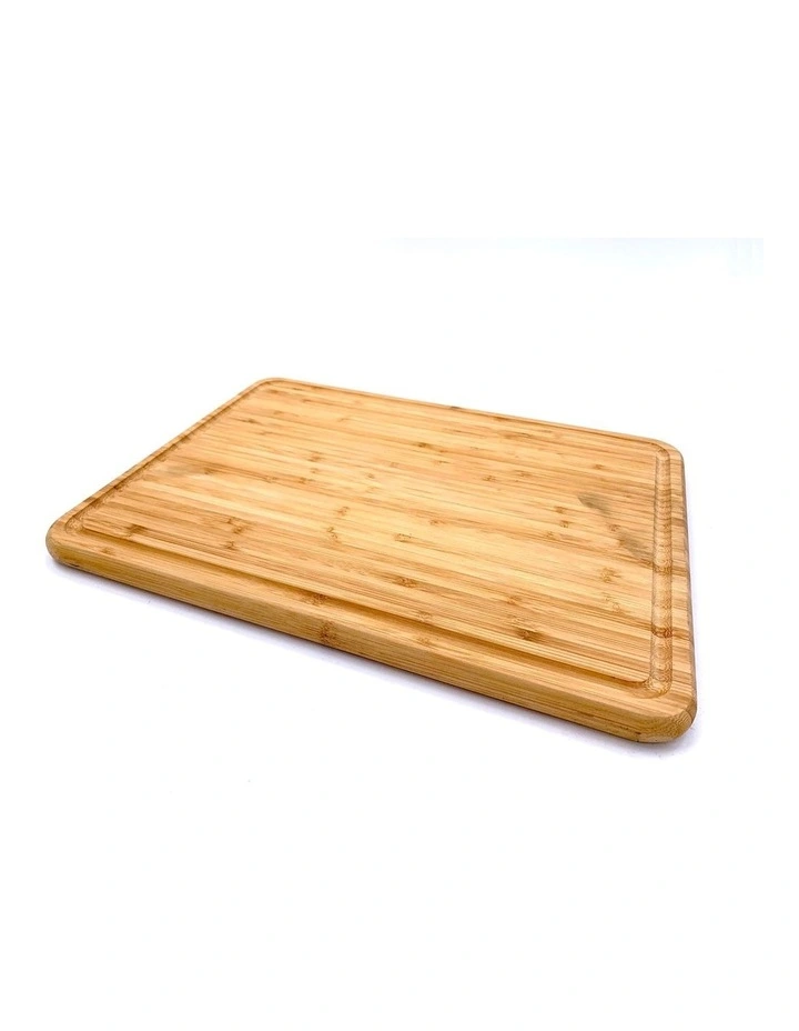 The Cooks Collective Bamboo Chopping Board 40x30cm in Brown | MYER
