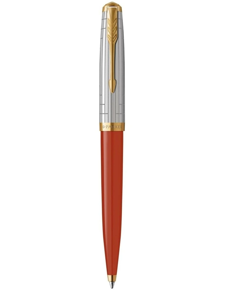 Parker Parker 51 Premium Ballpoint Pen in Rage Red with Gold Trim | MYER