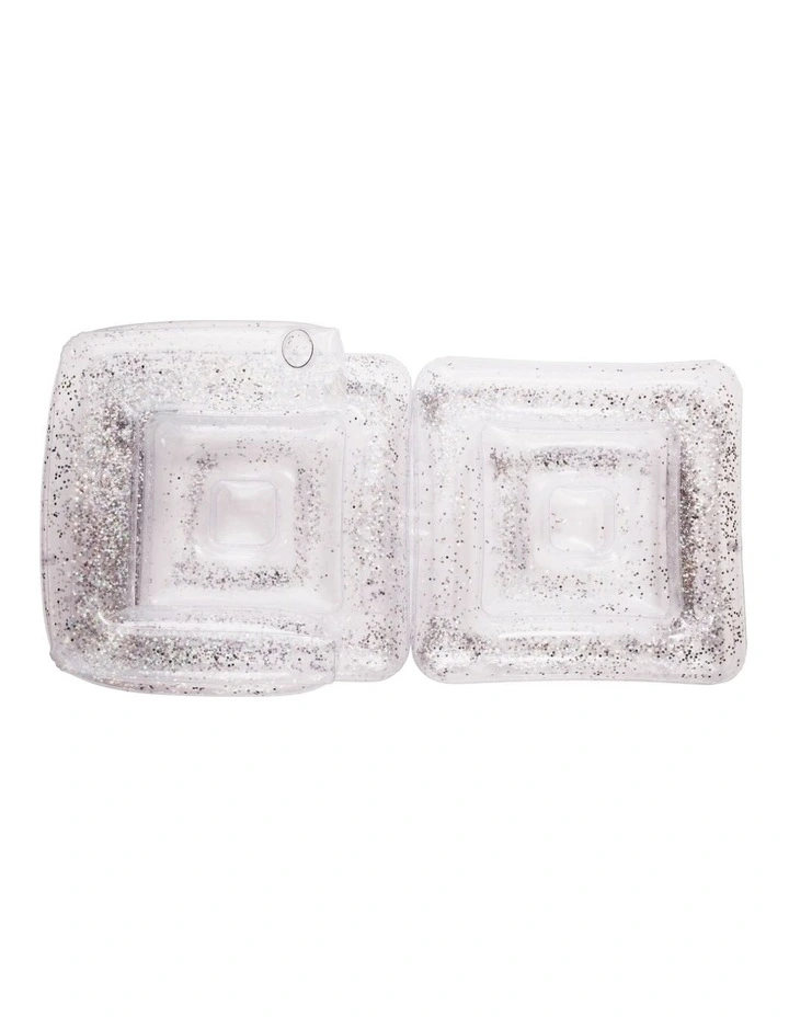 Sunnylife Inflatable Lilo Chair in Glitter | MYER