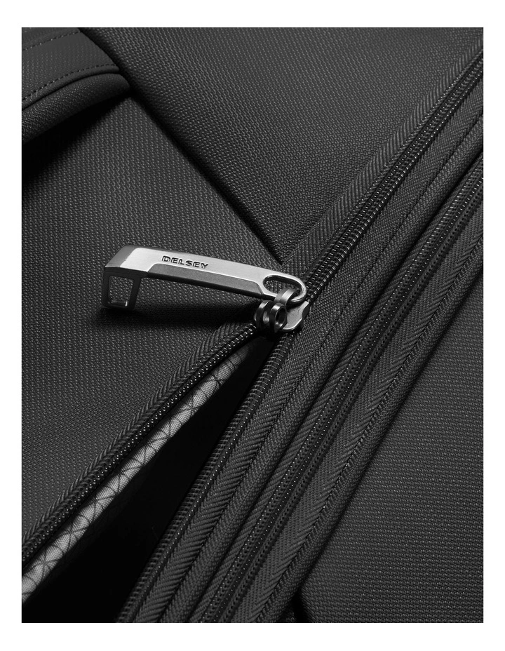 Delsey MARINGA 68cm 4 Wheels Expandable Trolley Case in Black | MYER