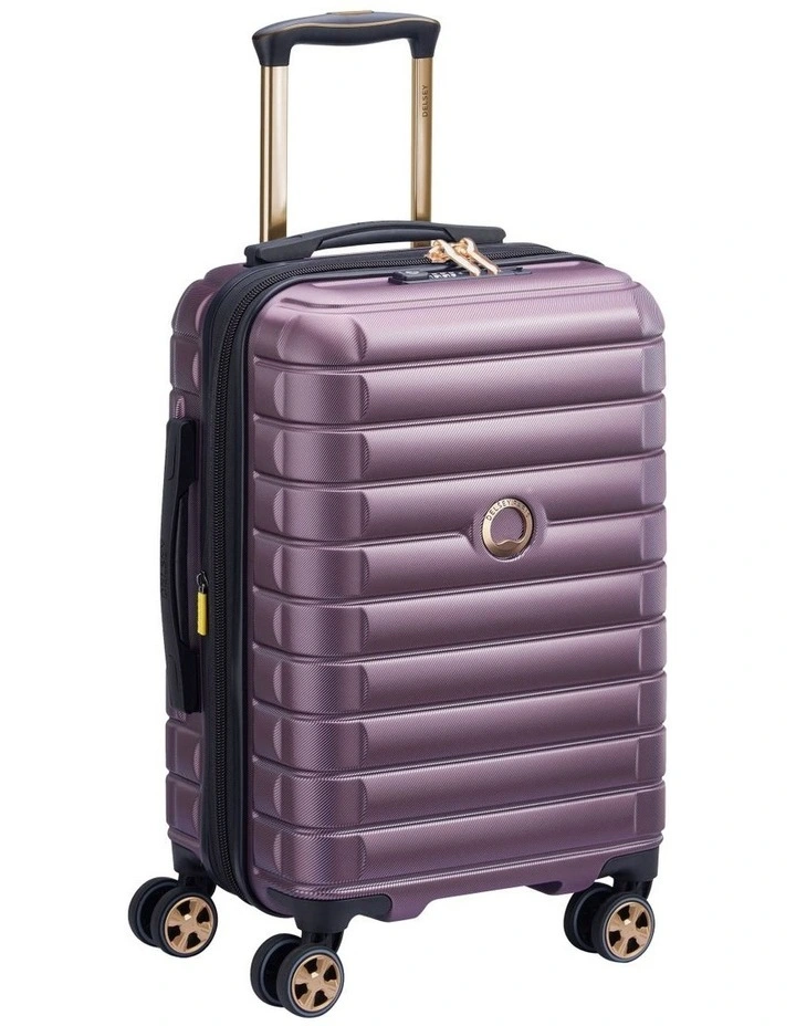 Delsey Shadow 5.0 Suitcase in Plum | MYER