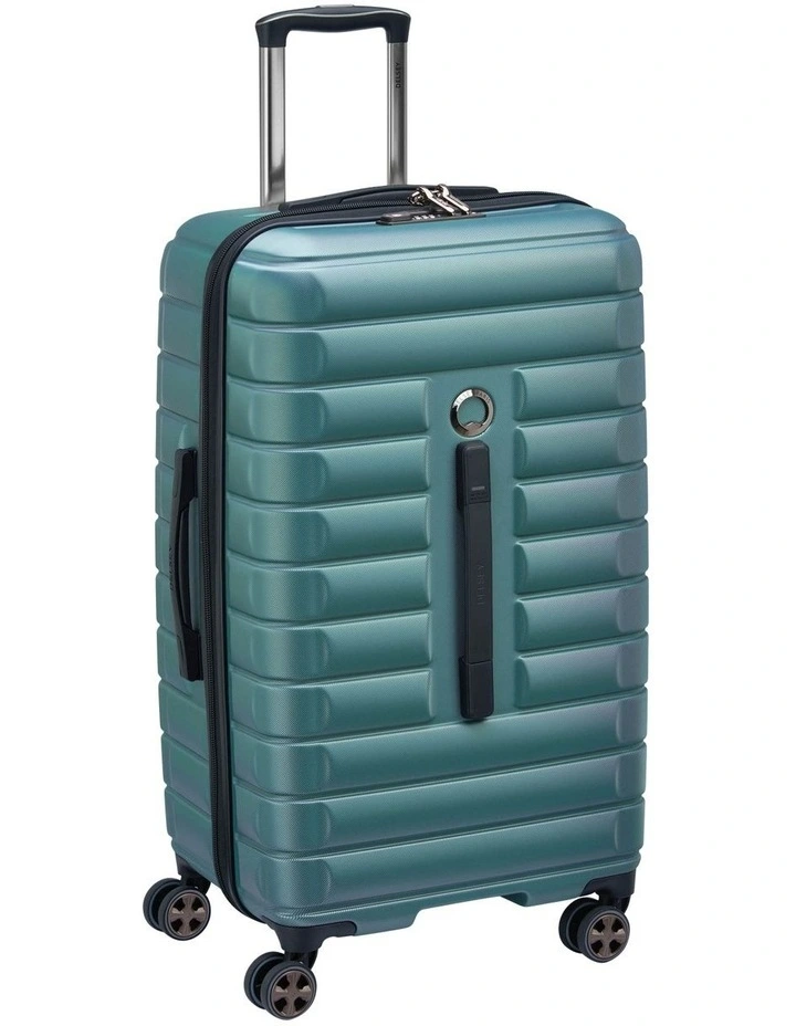 Delsey Shadow 5.0 73cm Trunk Checkin Suitcase in Green | MYER