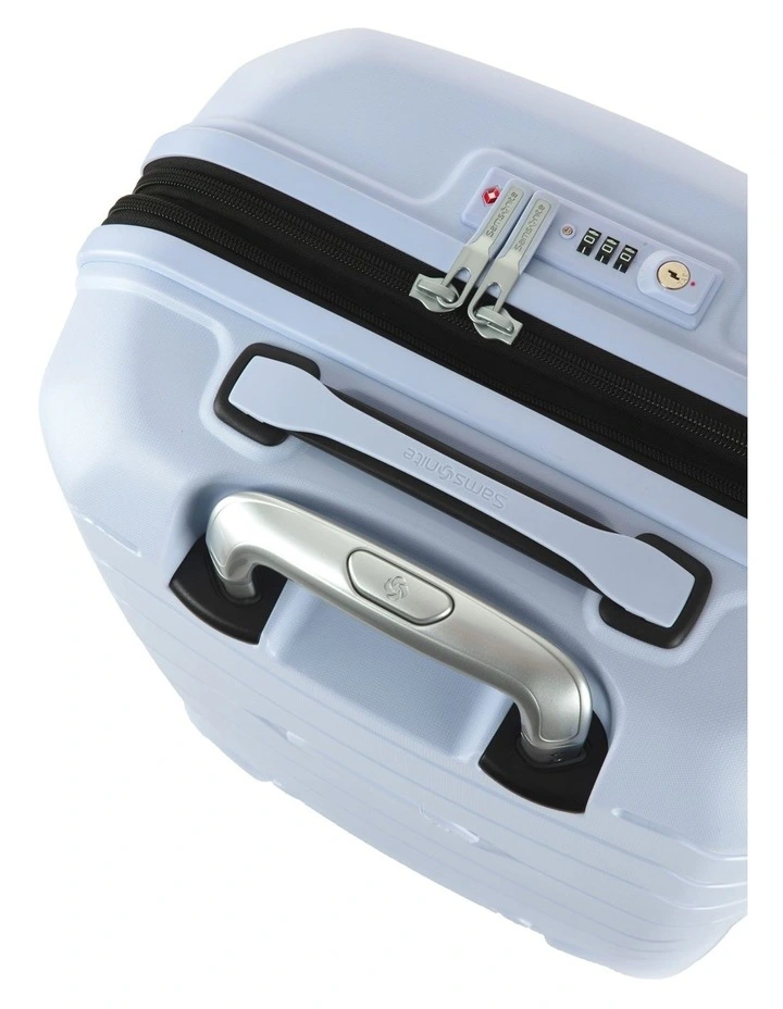 Samsonite Oc2lite Spinner 55cm Exp-S Powder in Blue | MYER