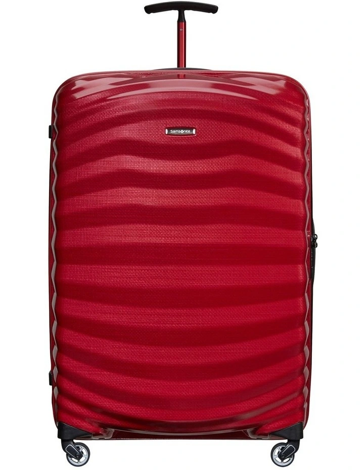 Samsonite Lite-Shock Sport Spinner 81cm in Red | MYER