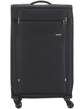 Samsonite City Rhythm 71cm Soft Side Spinner Suitcase in Black | MYER