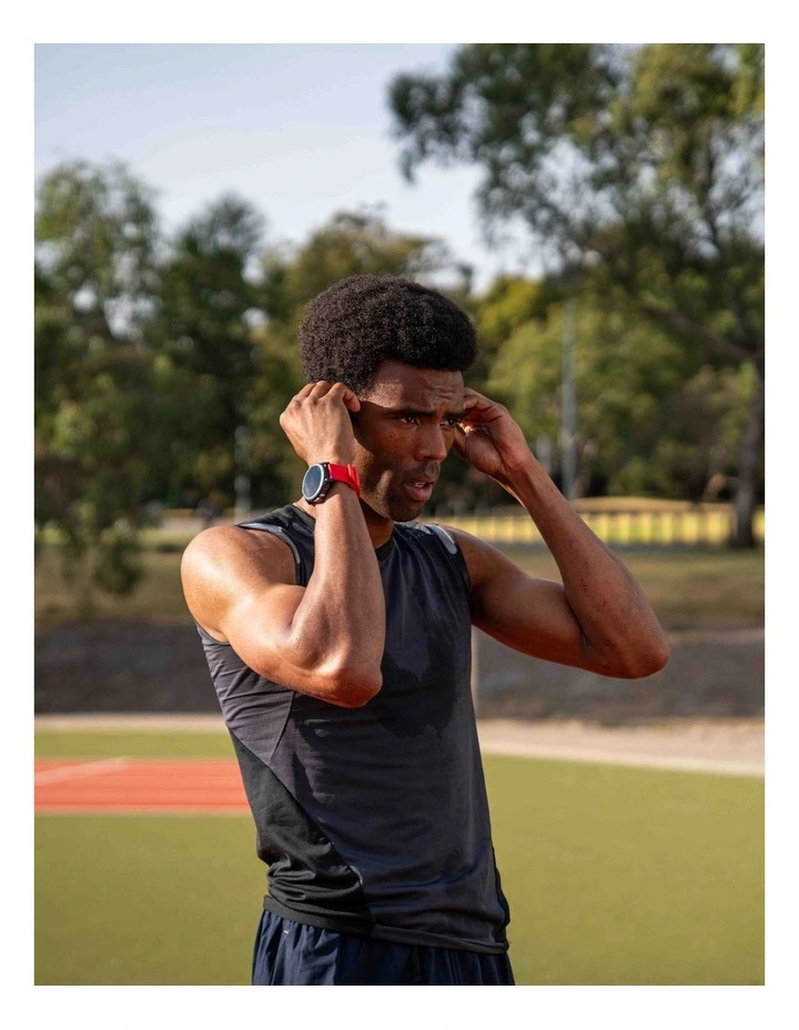 Ryze Trek RZ-WAEA Smartwatch With Gps Black/Red | MYER