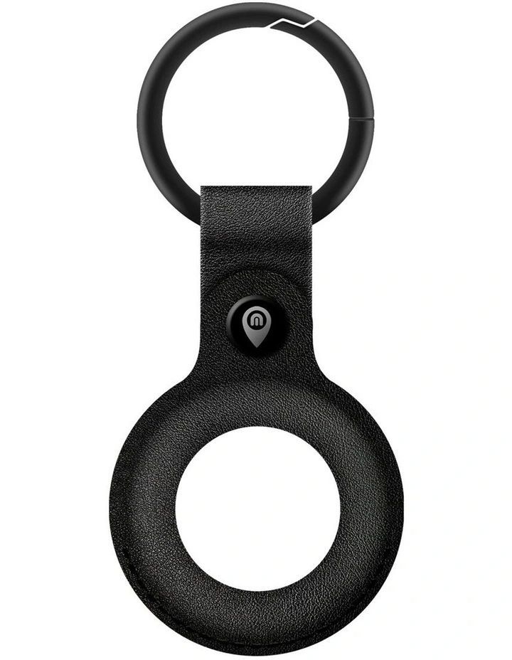 Moki Acc-Mtagkey Leather Keyring - Made For MokiTag in Black | MYER