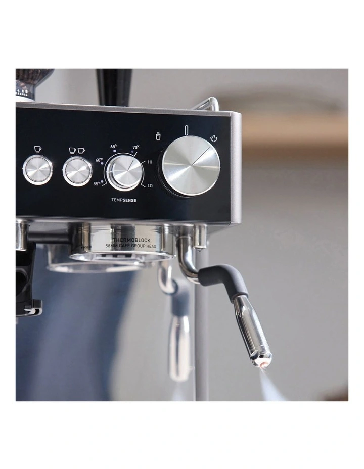 Sunbeam Origins Sense Espresso Machine in Graphite | MYER