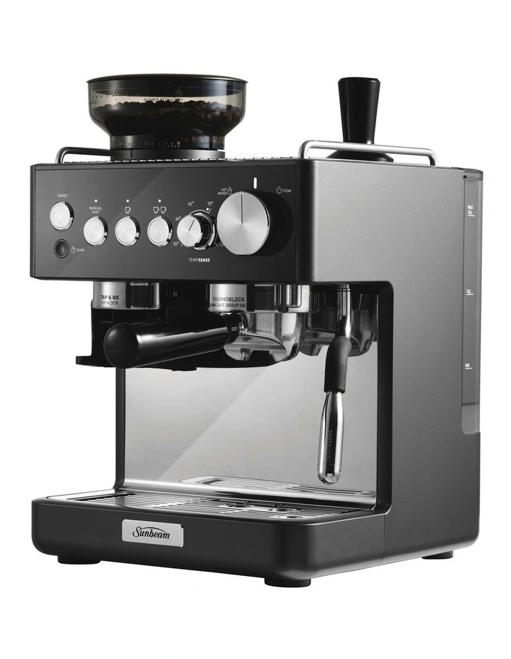 Sunbeam Origins Sense Espresso Machine in Graphite | MYER