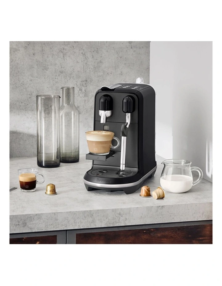 Nespresso Creatista Uno Capsule Coffee Machine In Black BNE500BKS | MYER