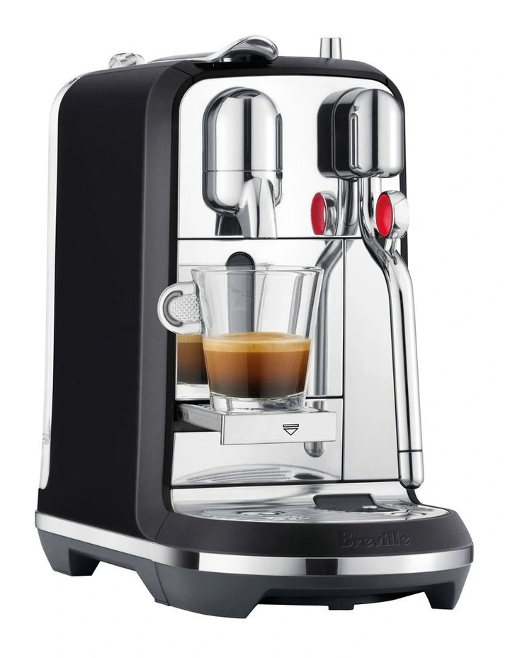 Nespresso Creatista Plus Capsule Coffee Machine in Black Truffle ...