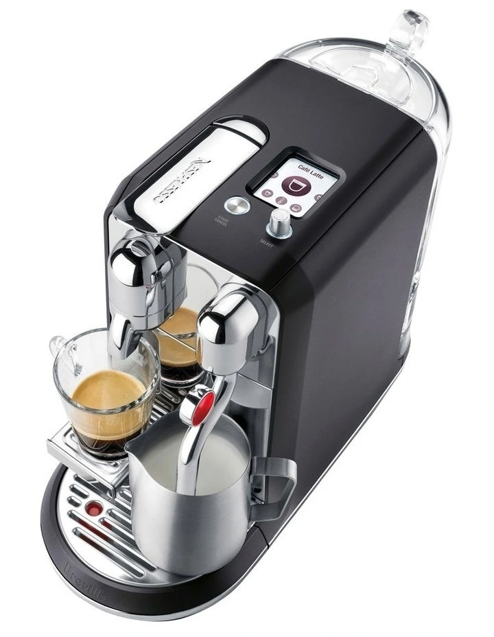 Nespresso Creatista Plus Capsule Coffee Machine In Black Truffle ...