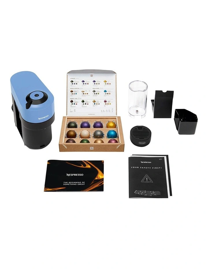 Nespresso Nespresso By Delonghi Vertuo Pop Solo In Pacific Blue ENV90A ...