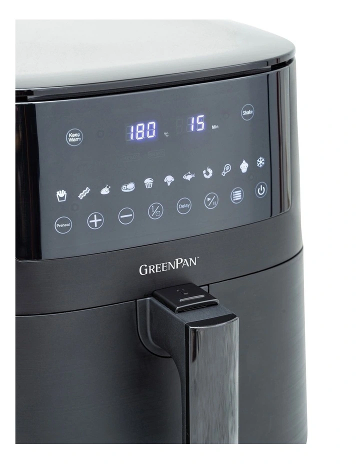 Greenpan Bistro Xxl Airfryer in Black | MYER
