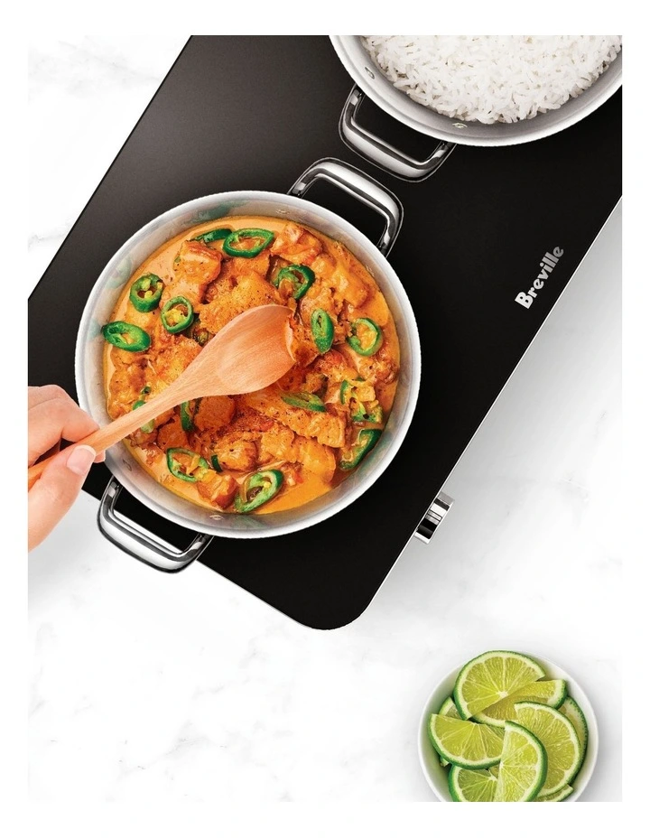 Breville The Quick Cook Dual Zone Induction LIC700MTB2IAN1 Cooktop | MYER