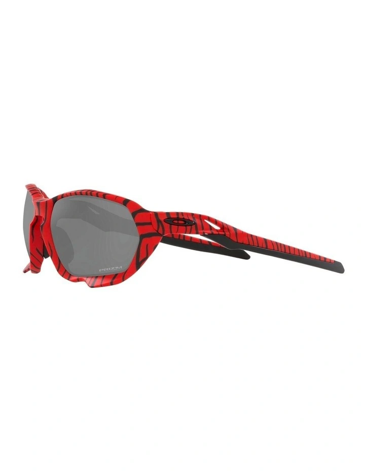 Oakley Plazma Tiger Sunglasses in Red | MYER