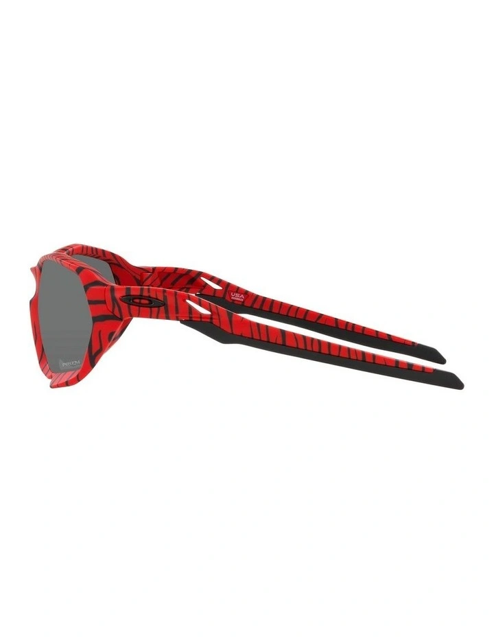 Oakley Plazma Tiger Sunglasses in Red | MYER