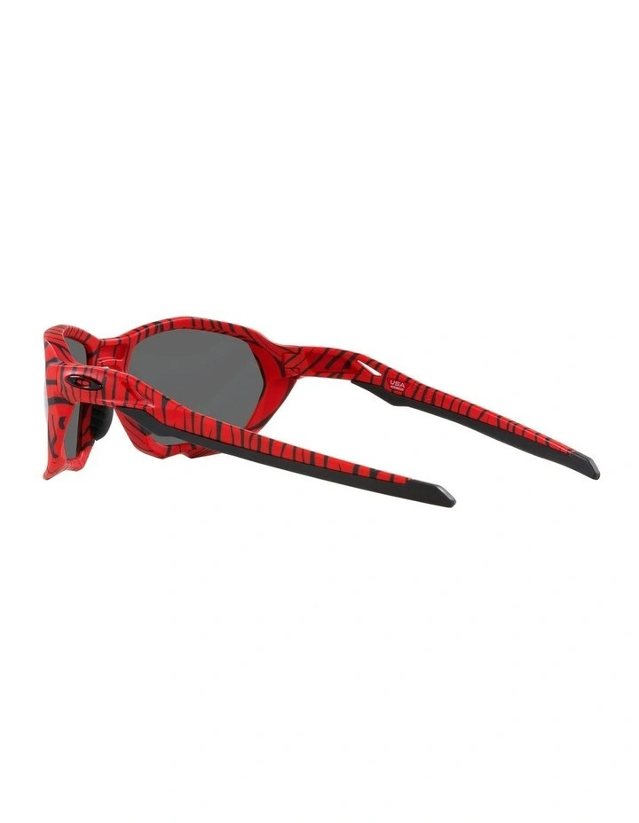 Oakley Plazma Tiger Sunglasses in Red | MYER