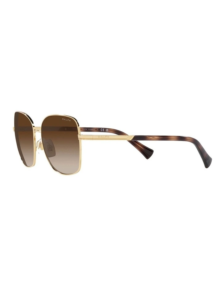 Ralph RA4141 Sunglasses In Gold | Brown Lens | MYER