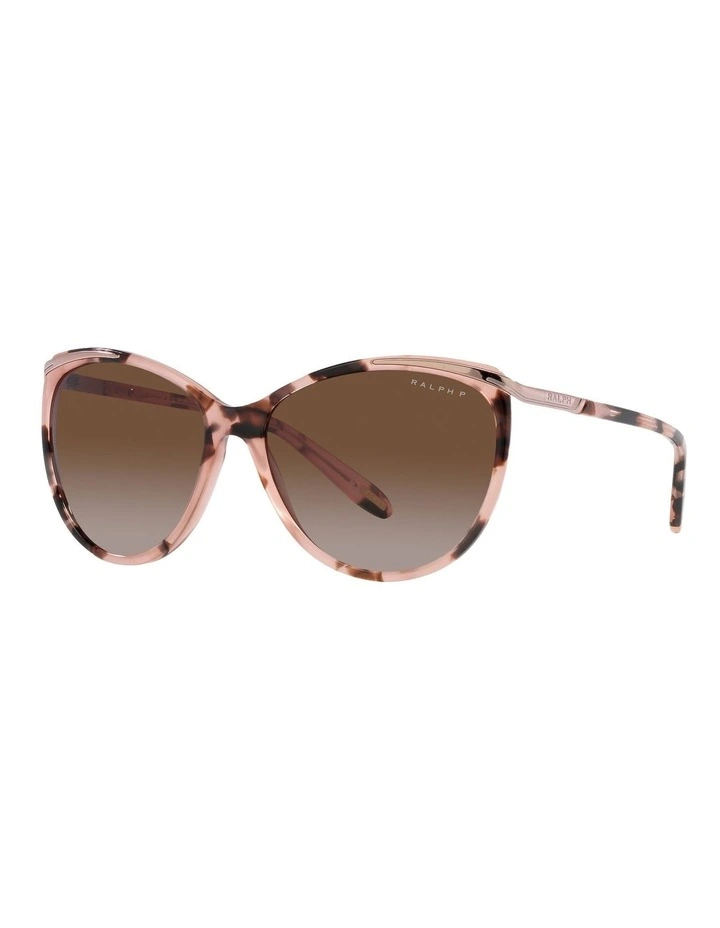 Ralph Polarised RA5150 Sunglasses in Tortoise | MYER