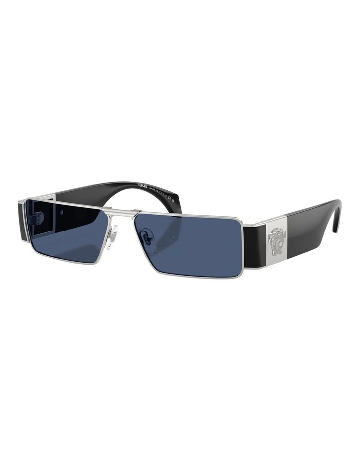 Versace Metal Sunglasses in Silver | MYER