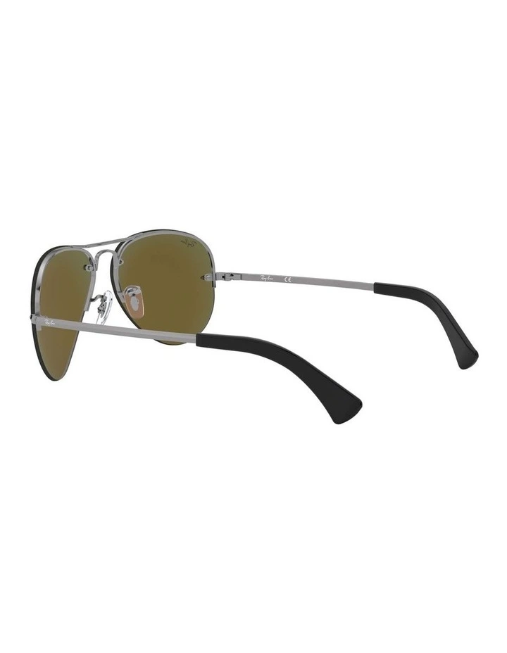 Ray-Ban RB3449 Grey Sunglasses | MYER