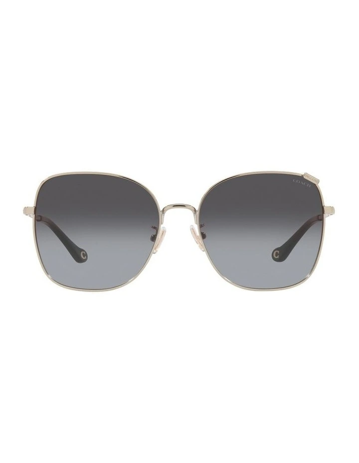 Coach HC7133 C7997 Gold Sunglasses | MYER
