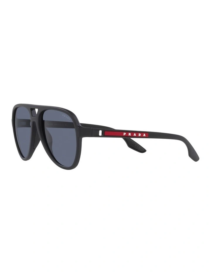 Prada Linea Rossa PS 06WS Black Sunglasses | MYER