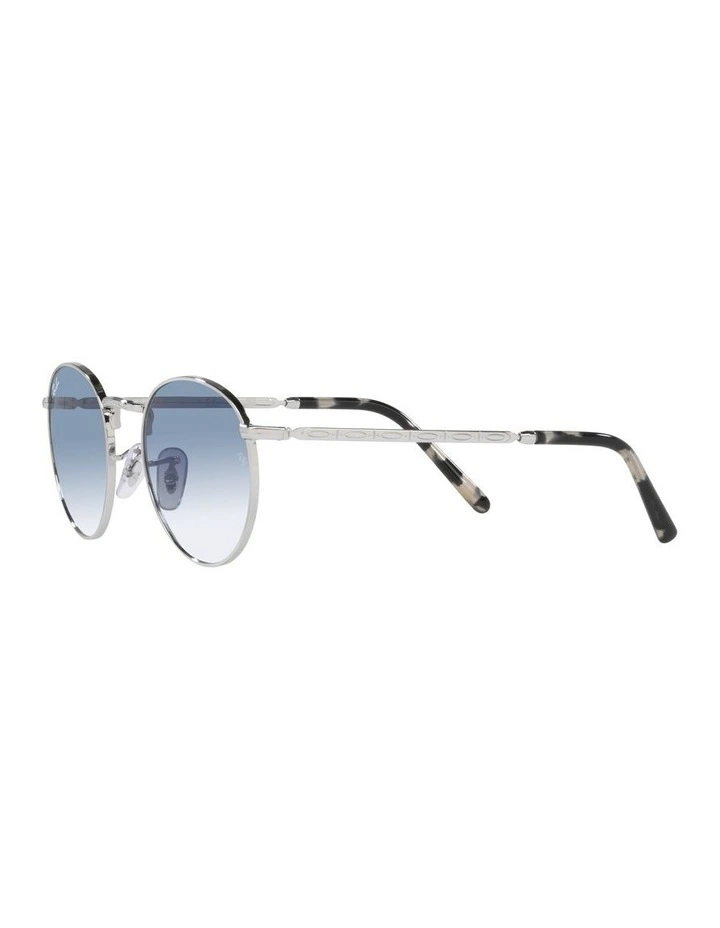 Ray-Ban New Round Silver Sunglasses | MYER