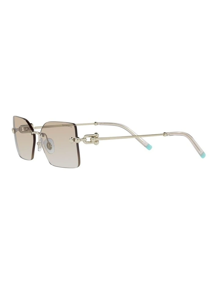 Tiffany & Co. 0TF3088 Sunglasses in Pale Gold | MYER