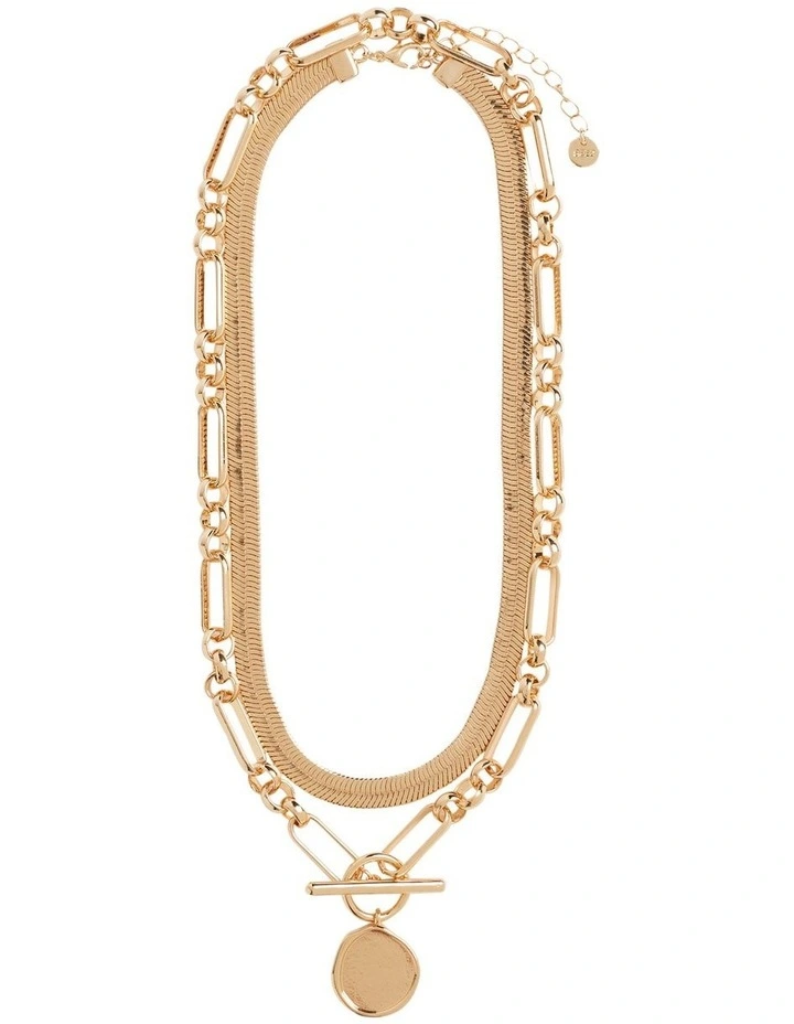 Seed Heritage Multi Link Chain Necklace in Gold | MYER