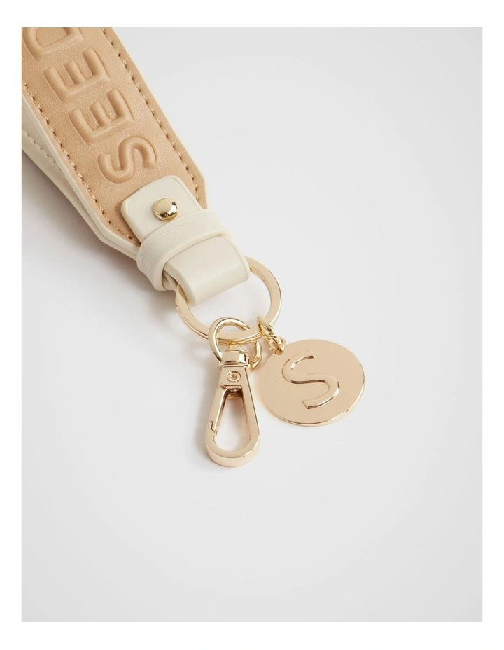 Seed Heritage Initial Coin Keyring in Sand "S" | MYER