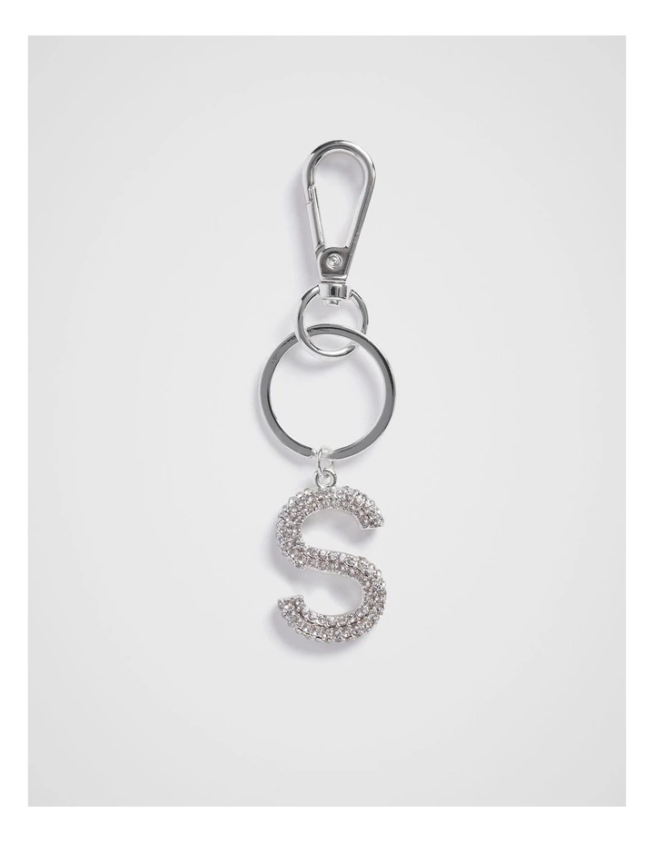 Seed Heritage Initial Keyring in Crystal | MYER