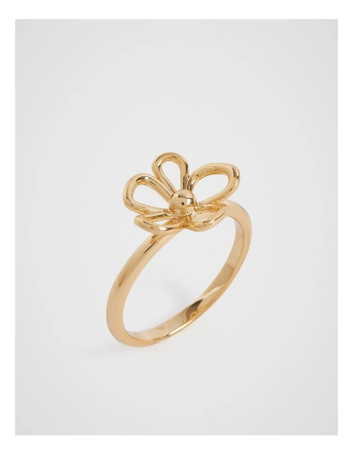 Seed Heritage Flora Ring in Gold | MYER