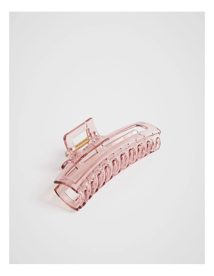 Seed Heritage Elongated Hair Claw in Rosewood | MYER