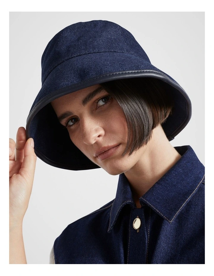 Seed Heritage Denim Bucket Hat in Denim | MYER