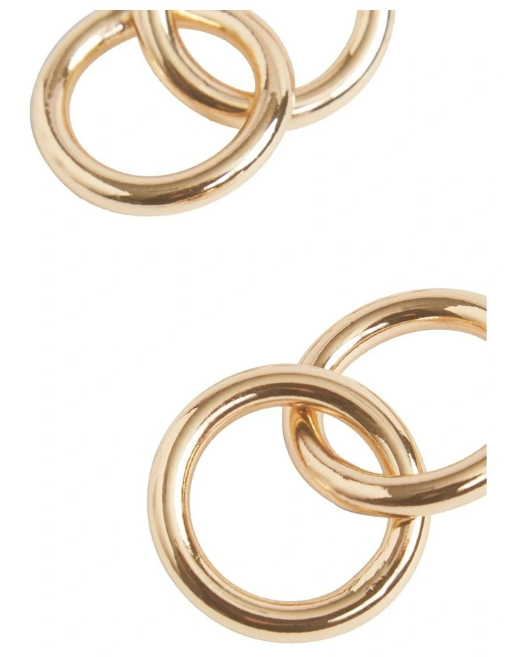 Seed Heritage Small Interlock Hoop | MYER