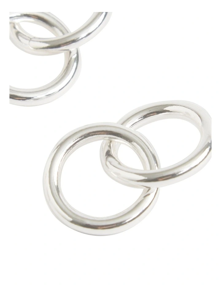 Seed Heritage Small Interlock Hoop | MYER