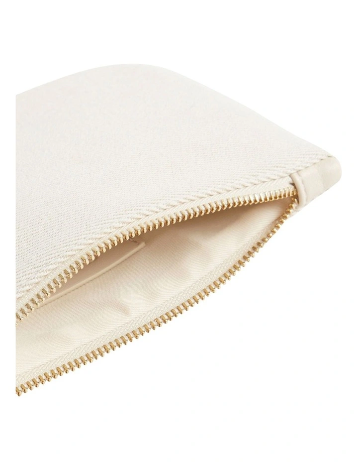 Seed Heritage Initial "N" Pouch In Oatmeal | MYER