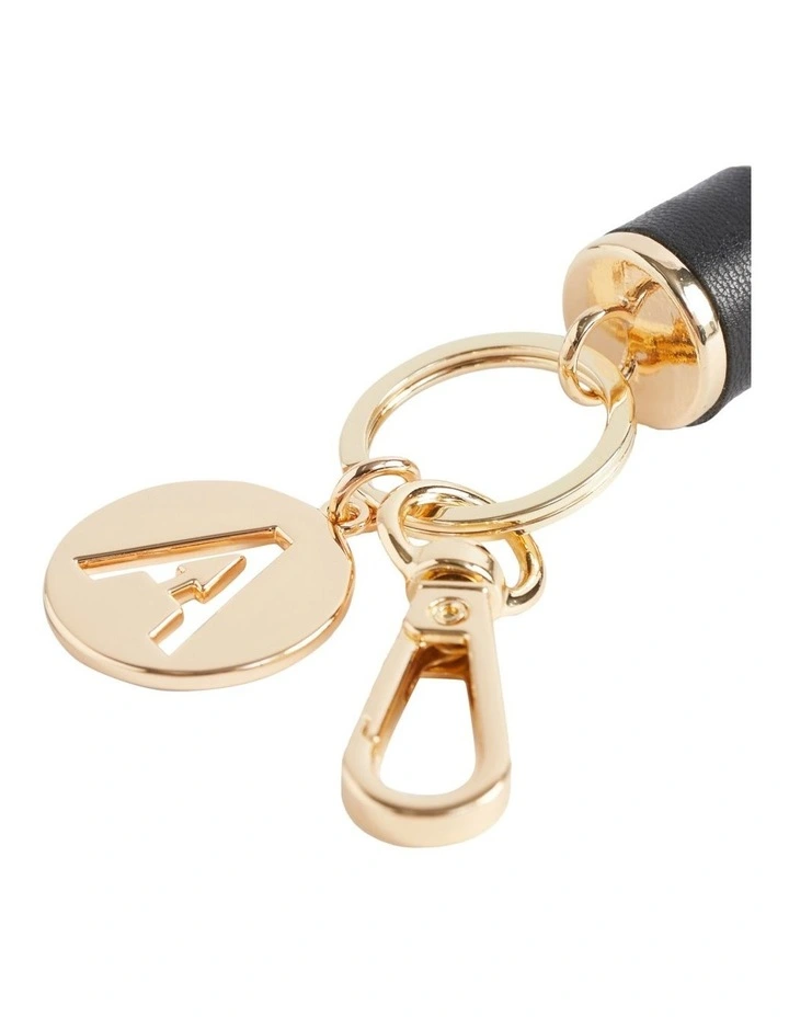 Seed Heritage Braided Initial "A" Keyring in Gold | MYER