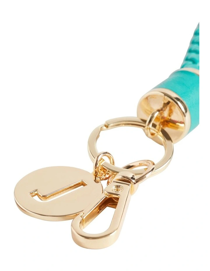 Seed Heritage Braided Initial "J" Keyring in Gold | MYER