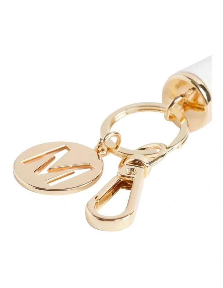 Seed Heritage Braided Initial "M" Keyring in Gold | MYER