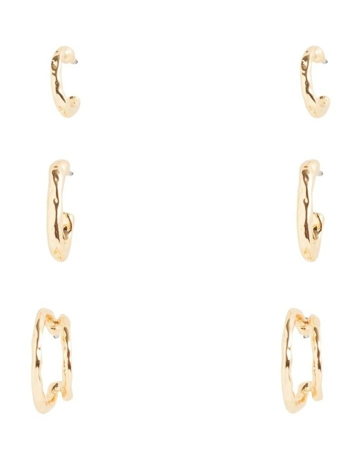 Seed Heritage Multi Hoop Pack in Gold | MYER