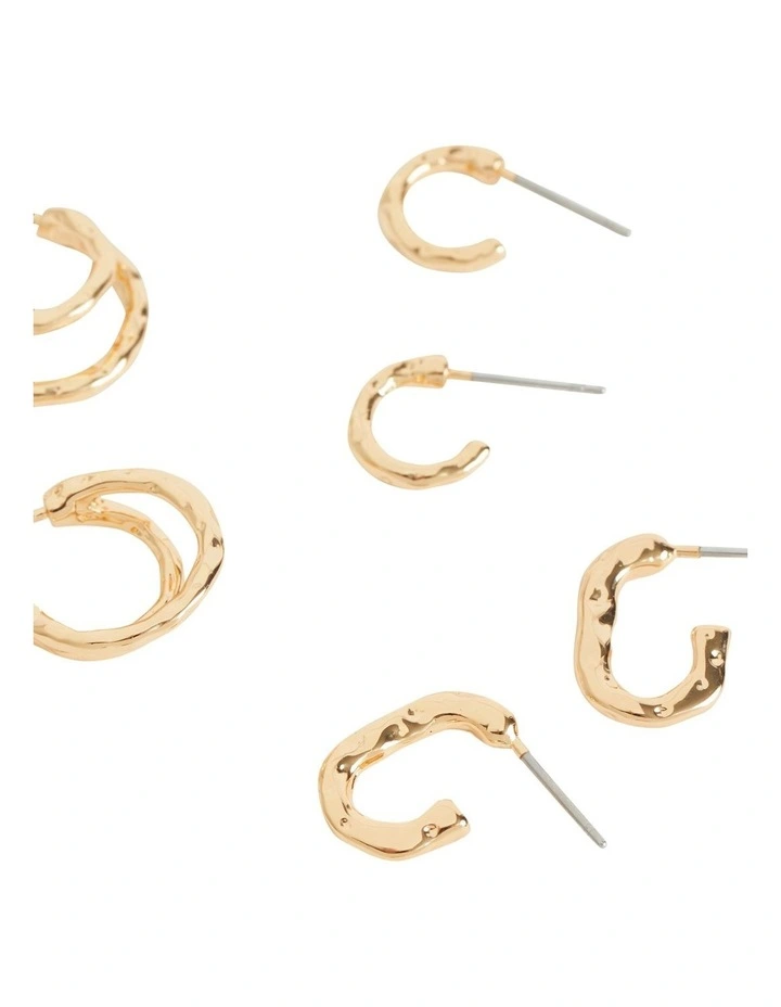 Seed Heritage Multi Hoop Pack in Gold | MYER