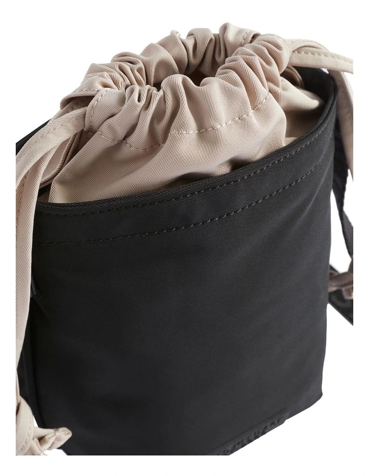 Seed Heritage Drawstring Crossbody in Black | MYER
