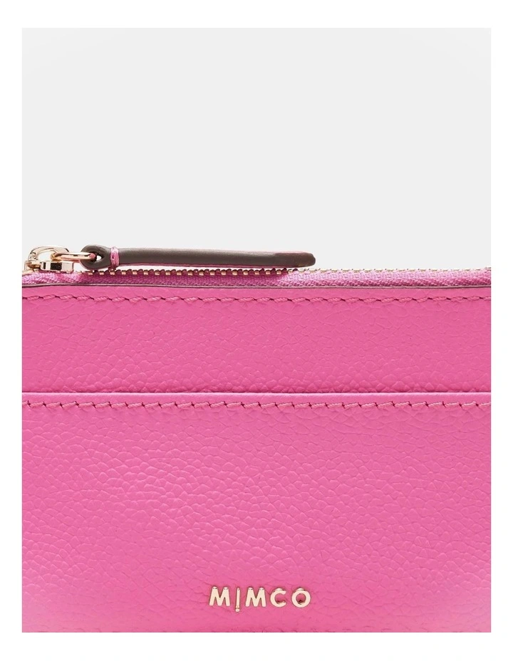 Mimco Classico Duo Card Wallet in Pink Splash | MYER