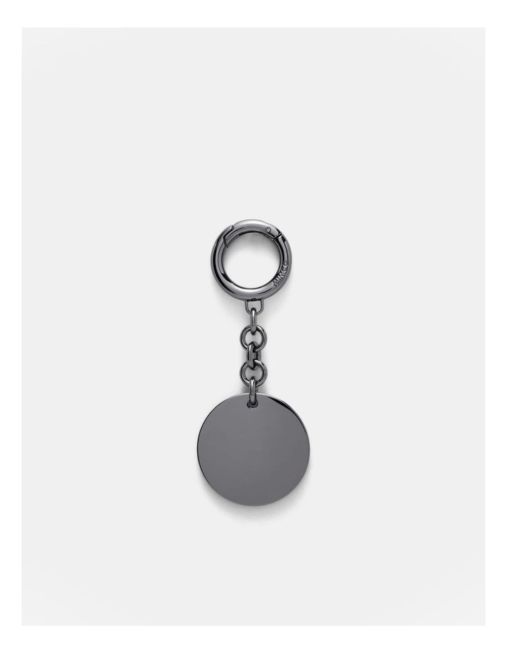 Mimco Flashback Keyring in Gunmetal | MYER